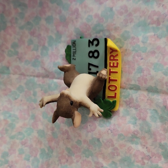 Fitz and Floyd | Art | Charming Tails Fitz Floyd Im A Winner Mouse On ...